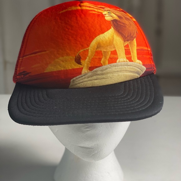 Disney | Accessories | Disney Lion King Hat Snapback Trucker Style Mesh ...